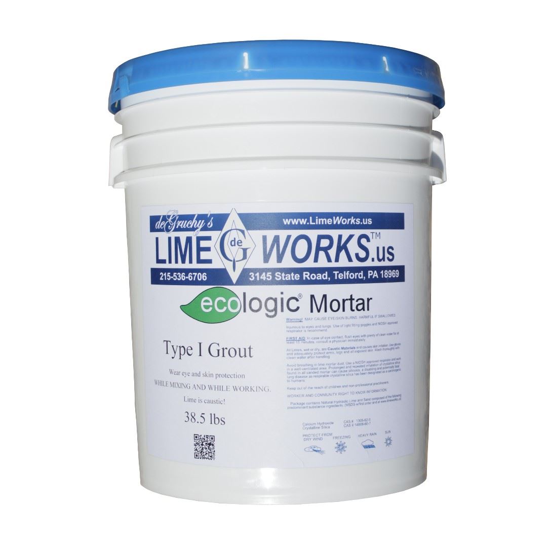 Ecologic™ Injection Grout - Made with Saint-Astier NHL - LimeWorks.us