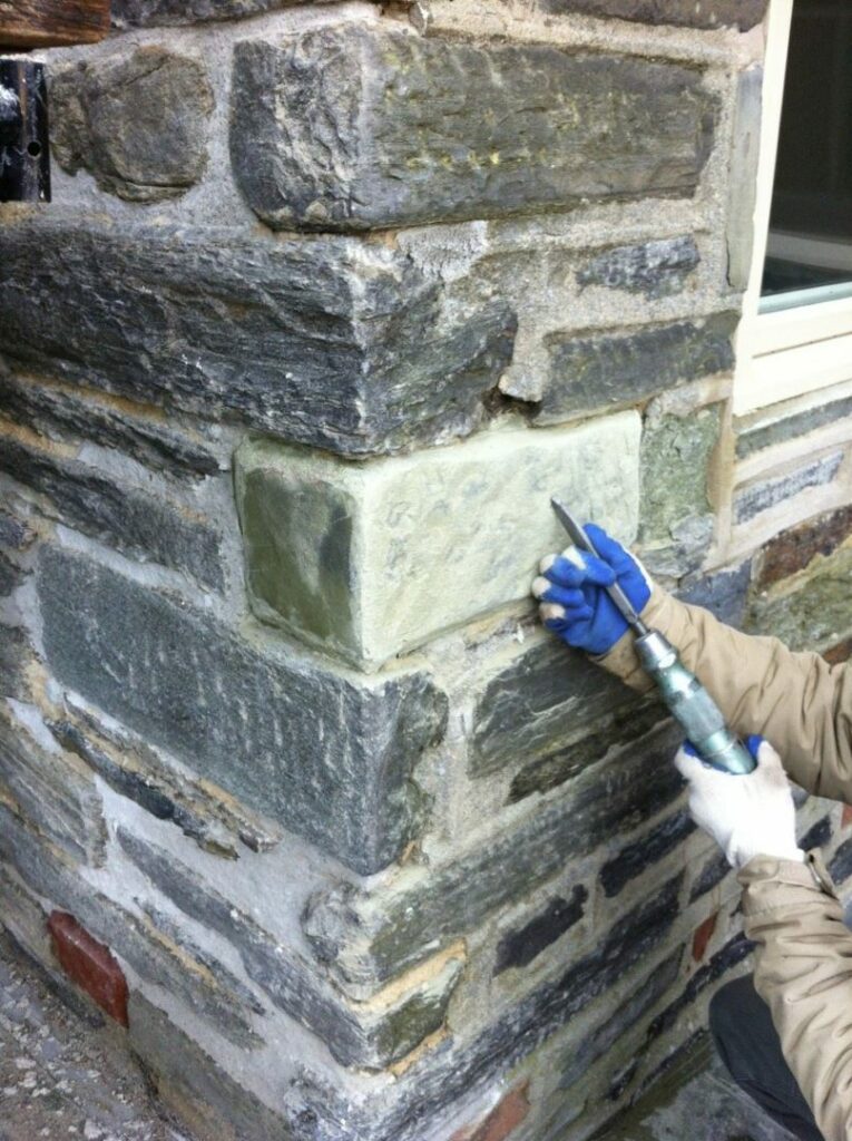 Brick and Stone Repair Material - Saint-Astier® Lithomex® - LimeWorks.us