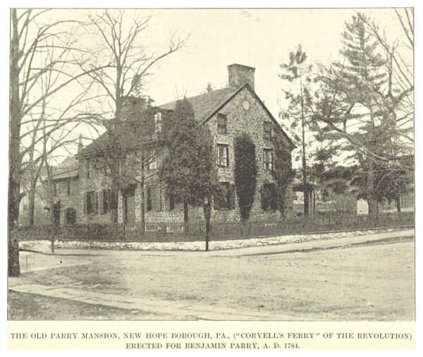 Conserving A Pennsylvania Treasure, New Hope’s Historic Parry Mansion