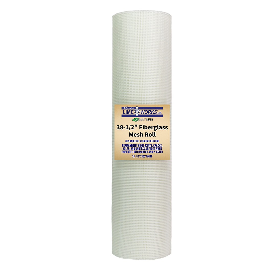 Ecologic™ Brand Fiberglass Mesh Roll 38-1/2" x 150' - White - LimeWorks.us